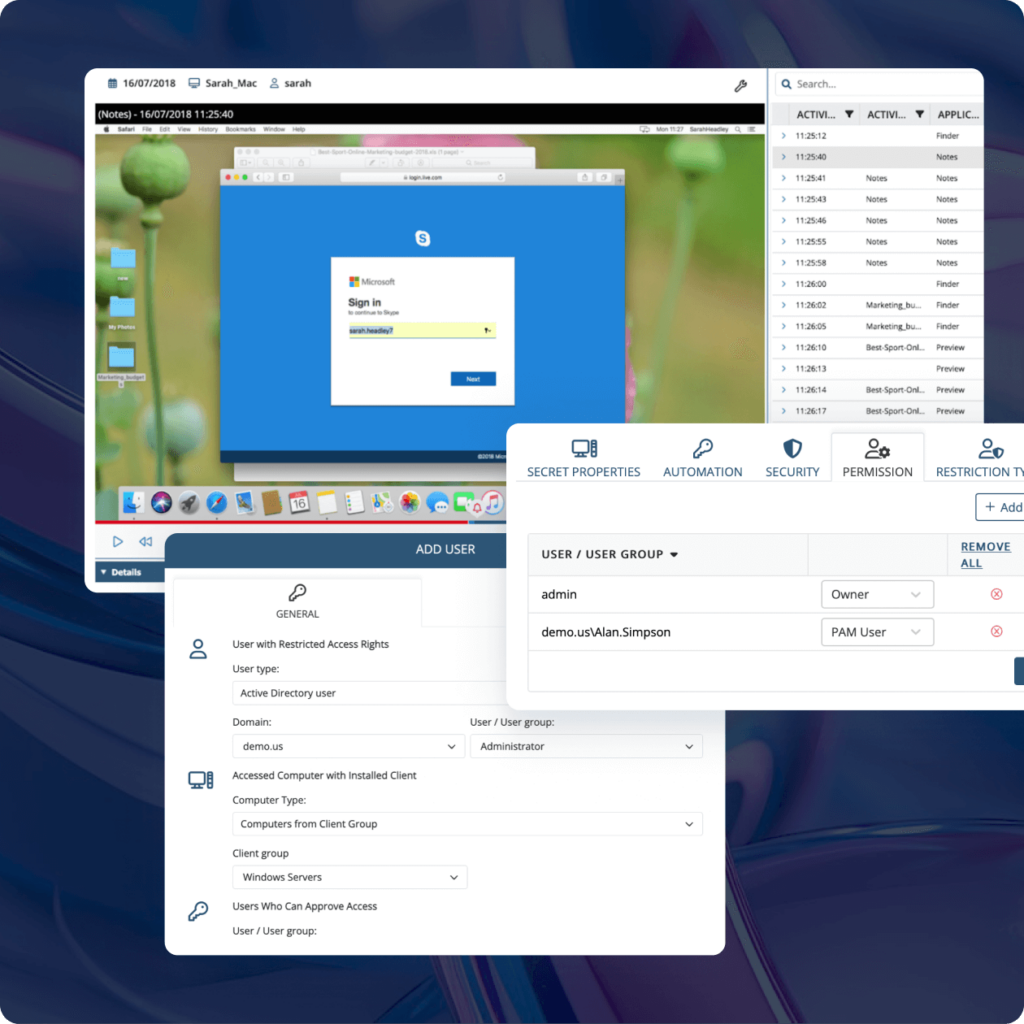 Syteca | A Platform with Enterprise Cybersecurity Solutions
